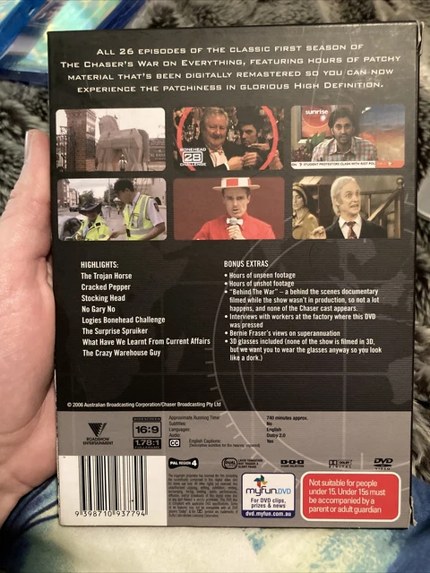 CHASER'S WAR ON Everything : Series 1 (Box Set, DVD, 2006) Region 4 ...