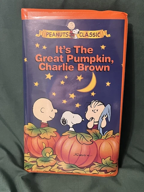 ITS THE GREAT Pumpkin, Charlie Brown (VHS, 1996, Clamshell) EUR 6,94 ...