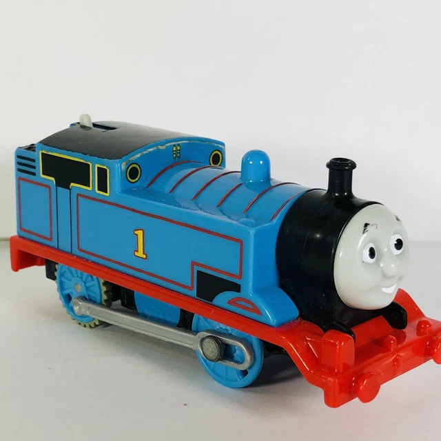 THOMAS THE TRAIN Trackmaster Motorized Tank Engine #1 Friends 2013 Blue ...
