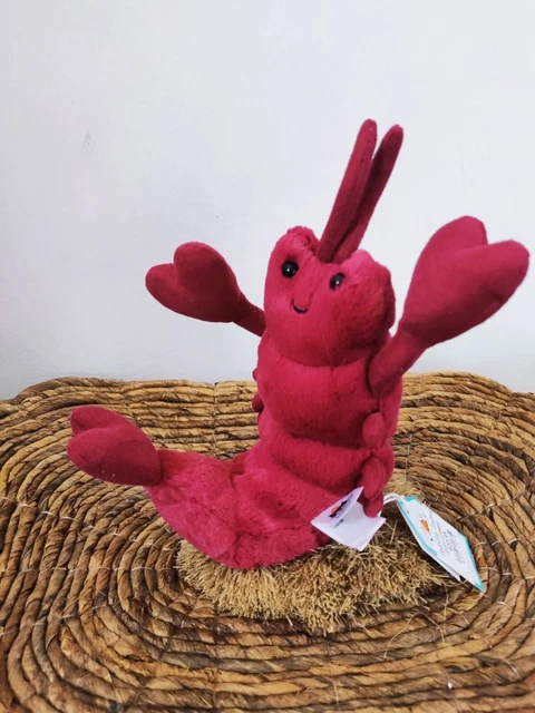 JELLYCAT LOVE-ME LOBSTER Teddy Plush Toy Amuseable BNWT Rare Valentines ...