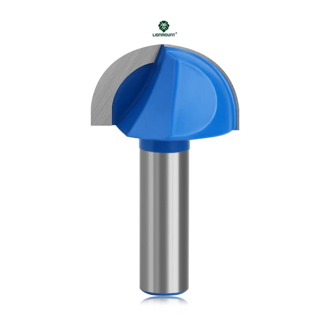 1/2&(12.7MM) SHANK CORE Box Router Bit Set Round Nose Cove Cutter 1"~2 ...