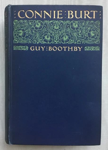 CONNIE BURT BY Guy Boothby Victorian Crime illustrated Oscar Wilson c ...