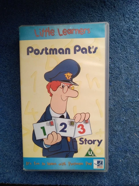 POSTMAN PAT'S LITTLE Learners 1,2,3, Story, Vhs Video, Freepost EUR 11 ...