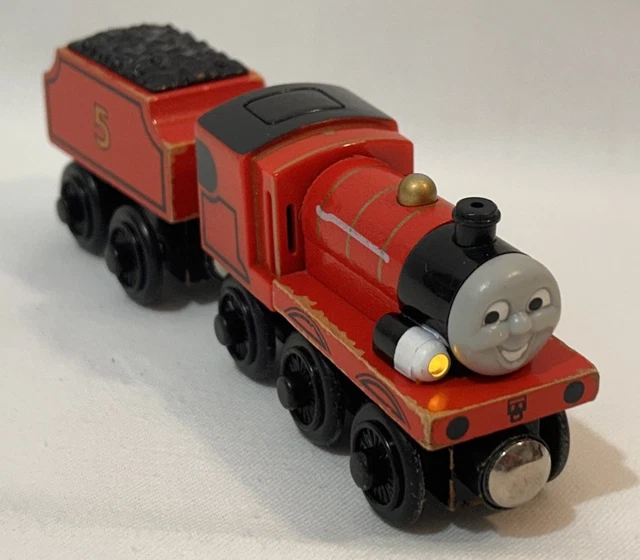 WOODEN LIGHTS AND Sounds James Thomas & Friends Train Fits Brio P&P ...