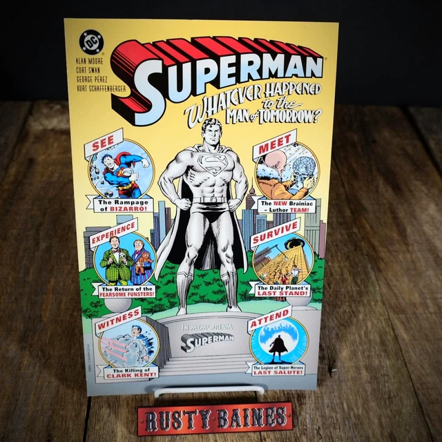 TPB COMIC BOOK, Superman Whatever Happened to the Man of Tomorrow 1997 ...