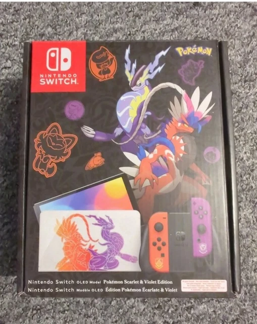 NINTENDO SWITCH (OLED Model) HEG-001 Pokémon Scarlet & Violet Edition - 64GB £255.00 - PicClick UK