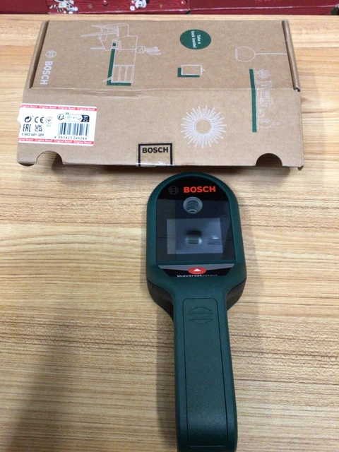 BOSCH DETECTOR UNIVERSALDETECT (step-by-step display guide for easy ...