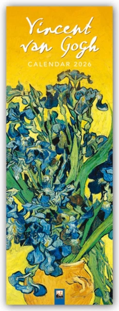 VINCENT VAN GOGH - Slimline-Kalender 2026 - Original Flame Tree ...