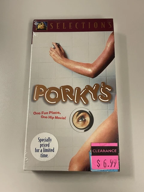 PORKY'S VHS COMEDY 20th Century Fox Selections 1997 Brand New Factory ...