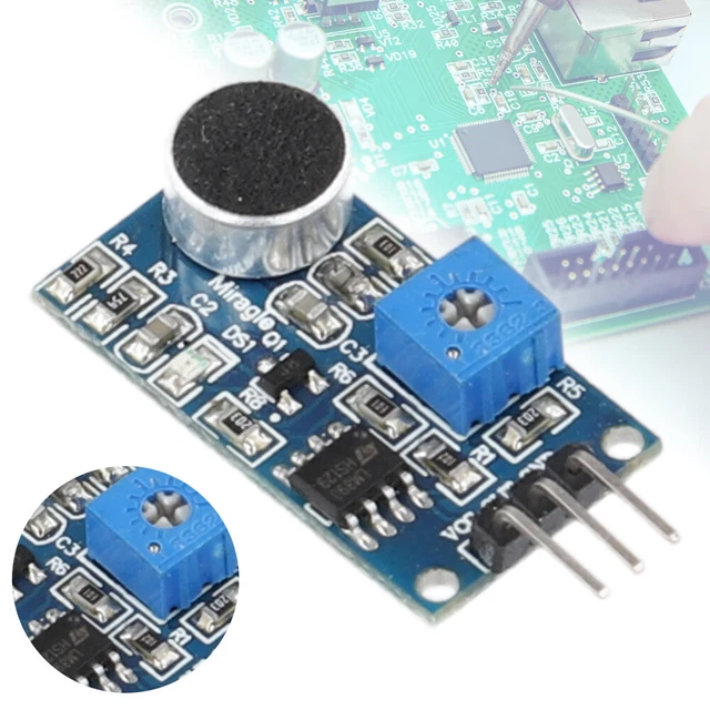 Sound Control Sensor Microphone Amplifier Sound Sensor Module Lm393 For
