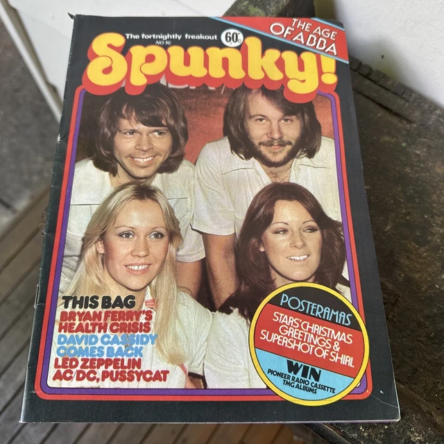 ABBA SPUNKY 1970S Australian Music MAGAZINE - The Age Of ABBA #16 EUR ...