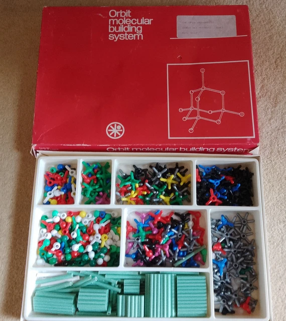 MOLECULAR MODEL SET Organic Chemistry Molecules Structure Model Kit' HO ...