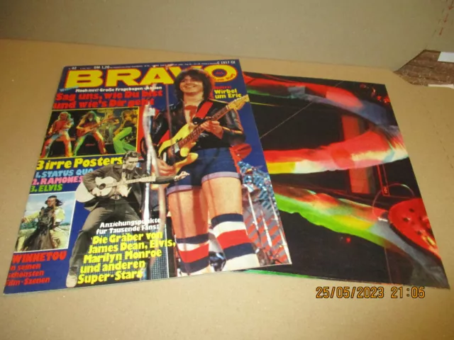 BRAVO # 42/ 1977 mit Riesenposter Ramones Poster Fragebogen EUR 39,99 ...