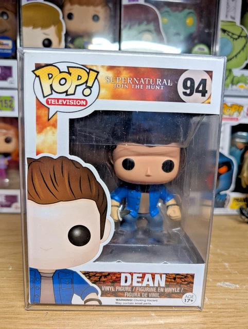 FUNKO POP! TELEVISION Supernatural Dean #94 Dean Winchester w/Pop ...