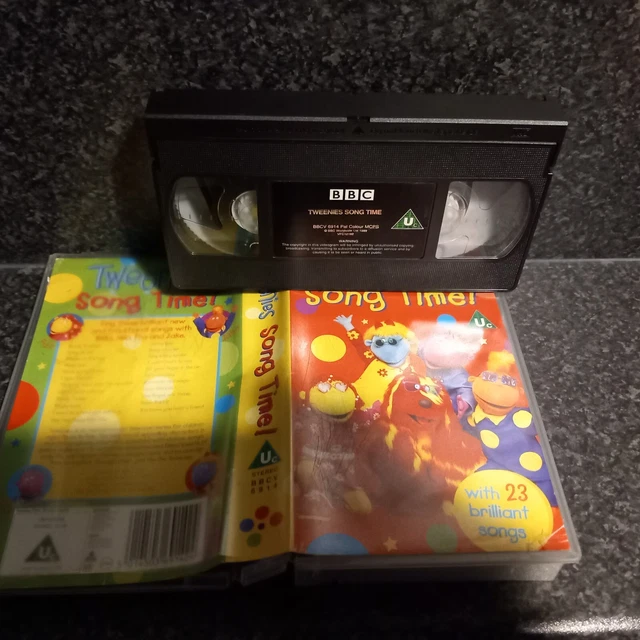 TWEENIES SONG TIME with 23 Brilliant songs VHS Cassette (1999) £2.99 ...