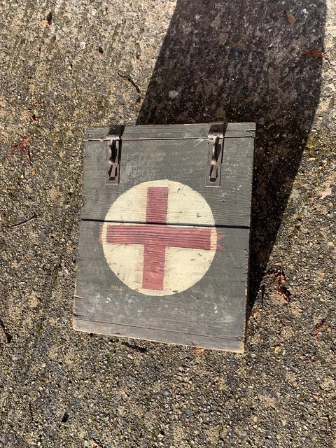 WW2 GERMAN ITALIAN British Army Sanitar Verbandkasten Wehrmacht First ...