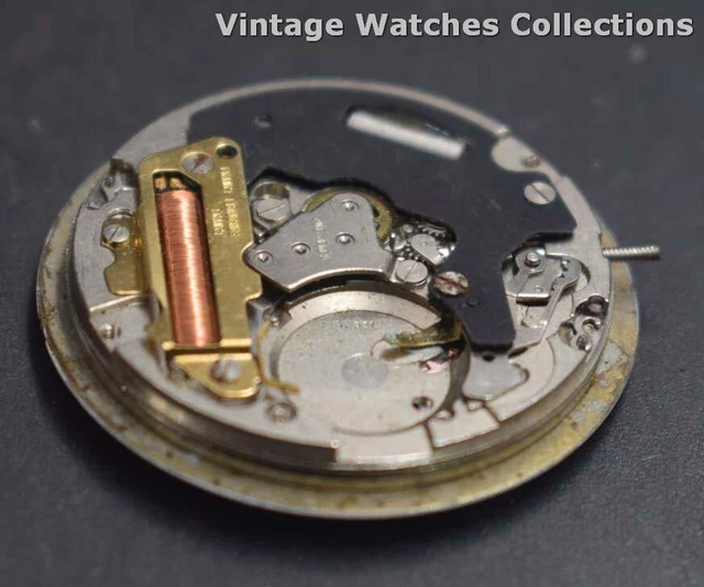 FE-11000 QUARTZ NON Working Watch Movement For Parts And repair O-16450 ...