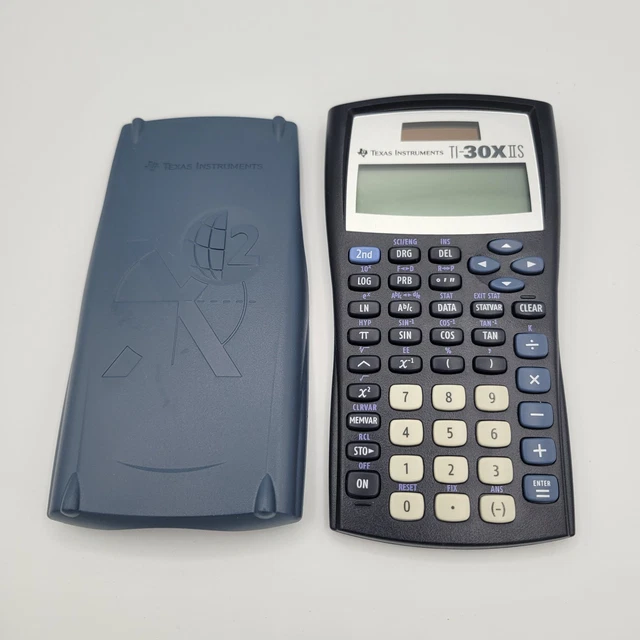 TEXAS INSTRUMENTS TI-30X IIS Scientific Calculator 10-Digit LCD ...