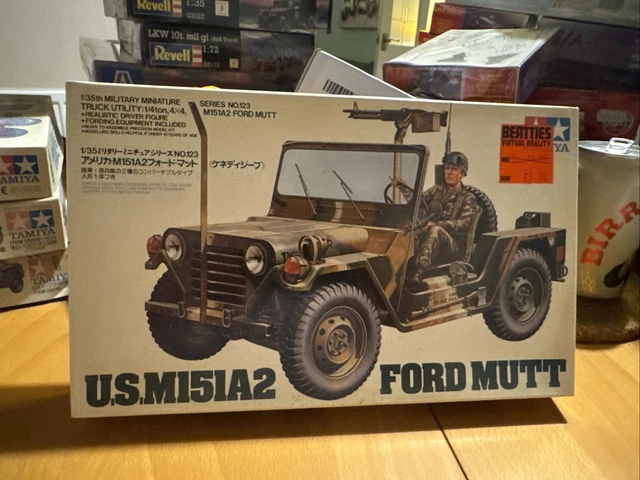 TAMIYA 35123 1/35 US M151A2 Ford Mutt £20.00 - PicClick UK