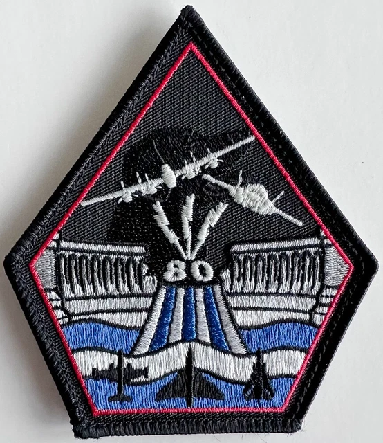 RAF 617 SQN "The Dams Raid" 80th Anniversary glow in the dark patch £12 ...