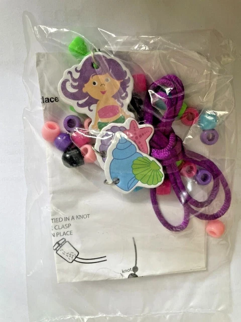 MERMAID NECKLACE CRAFT Kit £0.99 - PicClick UK