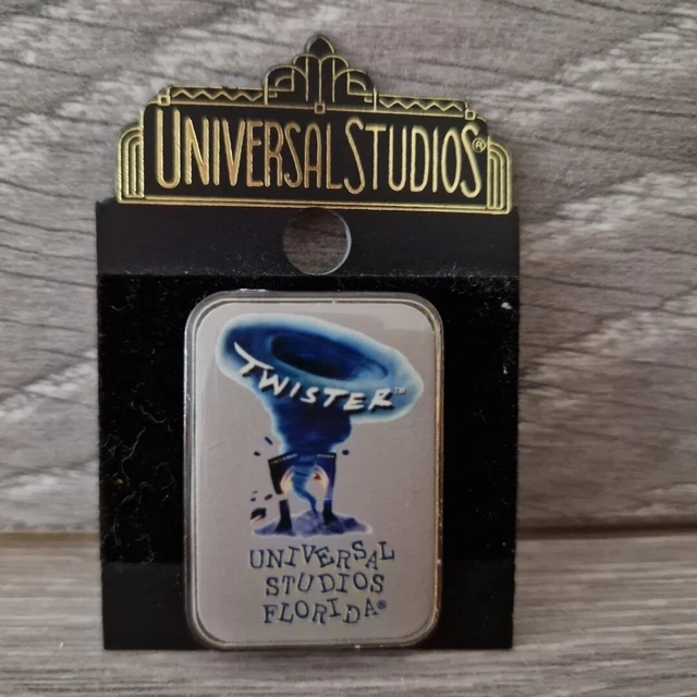 UNIVERSAL STUDIOS TWISTER Pin Badge £18.95 - PicClick UK