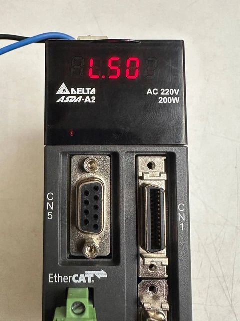 DELTA ELECTRONICS ASD-A2-0221-E Ethercat Series 200W Ac Servo Drive ...