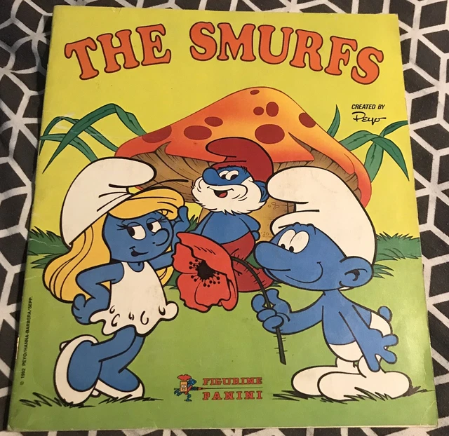 THE SMURFS PANINI 1982 Sticker Album. Complete And In Excellent ...