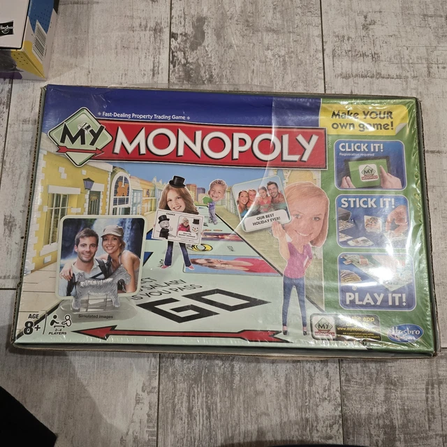 HASBRO MONOPOLY BOARD Game Gaming-My Monopoly -Make Your Own Game £9.99 ...