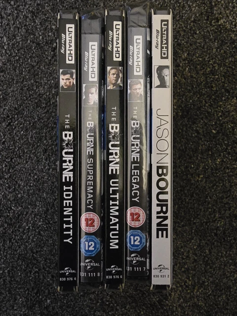 THE COMPLETE JASON Bourne Collection 4k Blu Ray New And Sealed £42.32 ...