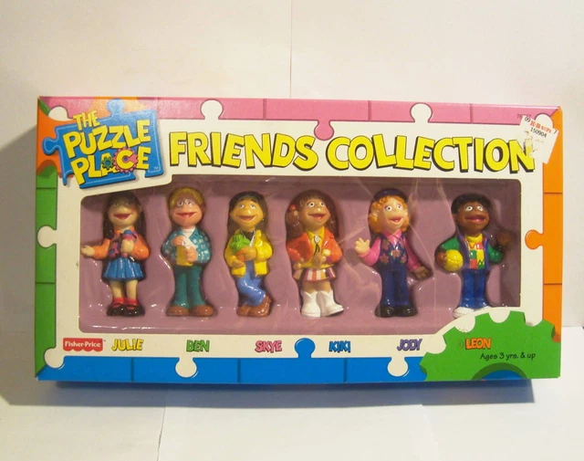 FISHER PRICE THE Puzzle Place Friends Collection Set of 6 MIB 1995 ...