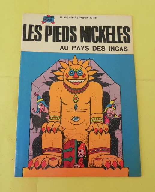 BD LES PIEDS NICKELES AU PAYS DES INCAS N° 43 -SPE Edition 1967 PELLOS EUR 3,50 - PicClick FR