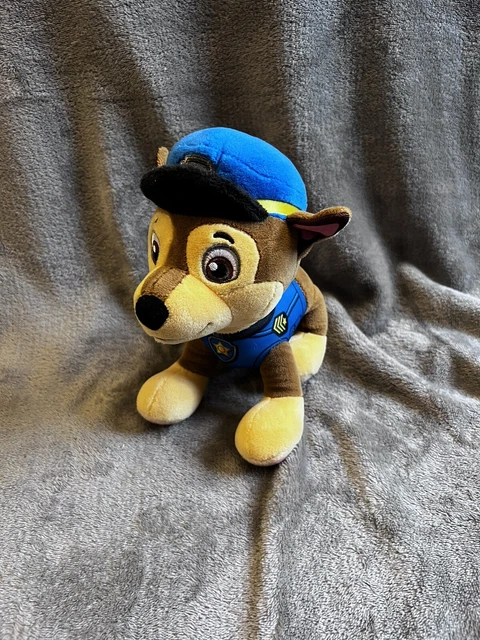 PAW PATROL CHASE Soft Plush Toy Dog Pup Nickelodeon Spin Master 10" £4. ...