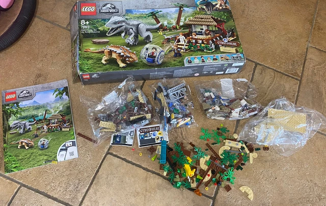 LEGO JURASSIC WORLD 75941 Indominus Rex Vs Ankylosaurus Been Started ...