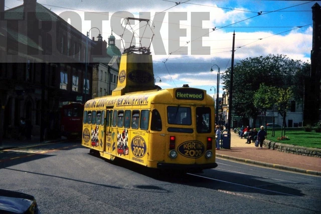 35MM SLIDE BLACKPOOL Transport Single Decker Tram Strassenbahn 630 2002 Original £4.98 - PicClick UK