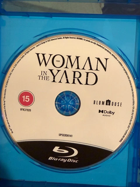 THE WOMAN IN The Yard Region Abc Blu-Ray Supernatural Horror Gore ...