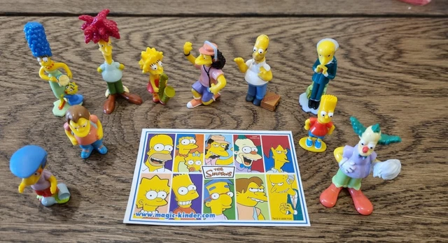SET COMPLETO SIMPSONS The Film con Cartine Mexico neutre 2008 ...