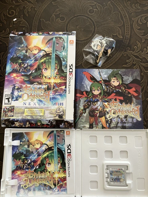 ETRIAN ODYSSEY NEXUS -- Launch Edition (Nintendo 3DS, 2019) EUR 18,87 ...