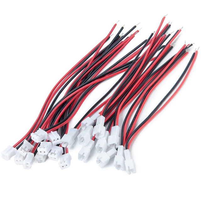 PH 2.0MM 2-PIN male female connector extension adapter wire 96mm for ...