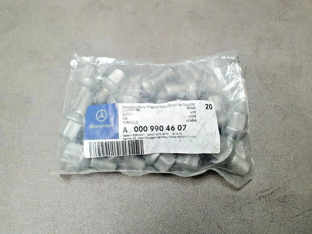 ORIGINAL MERCEDES-BENZ SLK R171 Radbolzen Radschrauben A0009904607 EUR ...