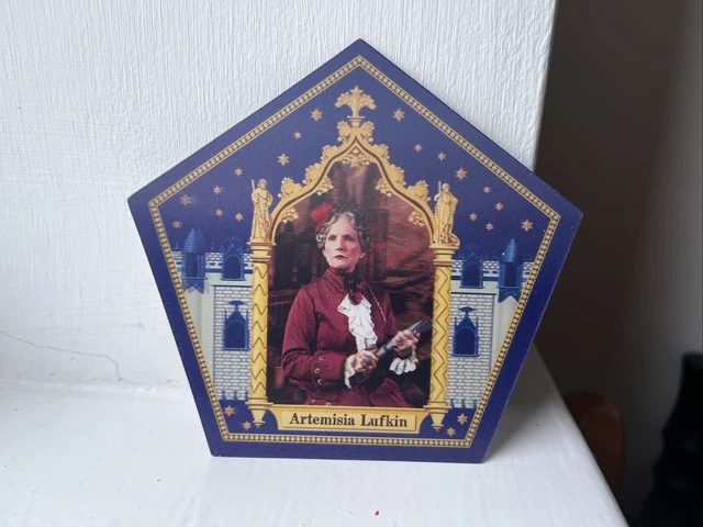 HARRY POTTER CHOCOLATE Frog Wizard Card Artemisia Lufkin 3D Lenticular ...
