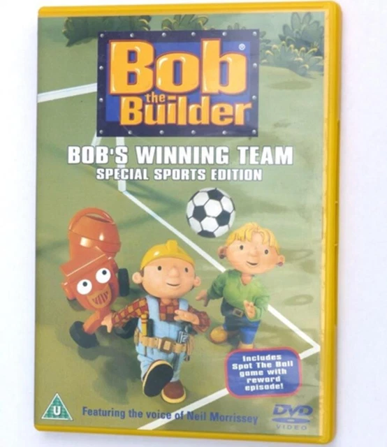 BOB THE BUILDER - Bob's Winning Team DVD Neil Morrissey (2004) £2.00 ...
