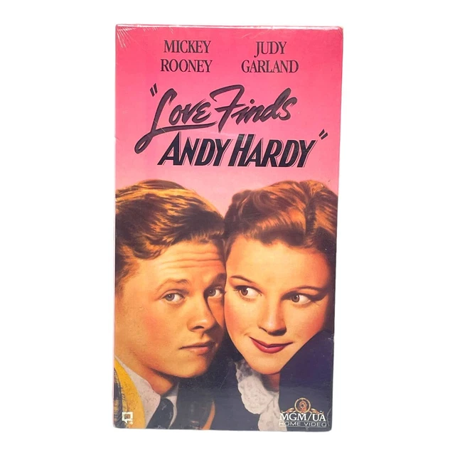VINTAGE 1938 LOVE Finds Andy Hardy, VHS, Mickey Rooney, Judy Garland £9 ...