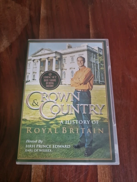 CROWN & COUNTRY - A History Of Royal Britain DVD, 3-Disc Set, HRH ...