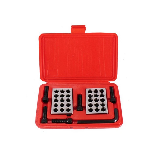 25-50-75MM PARALLEL PAD Metric Milling Machine Pad 23 Hole Milling9270 ...