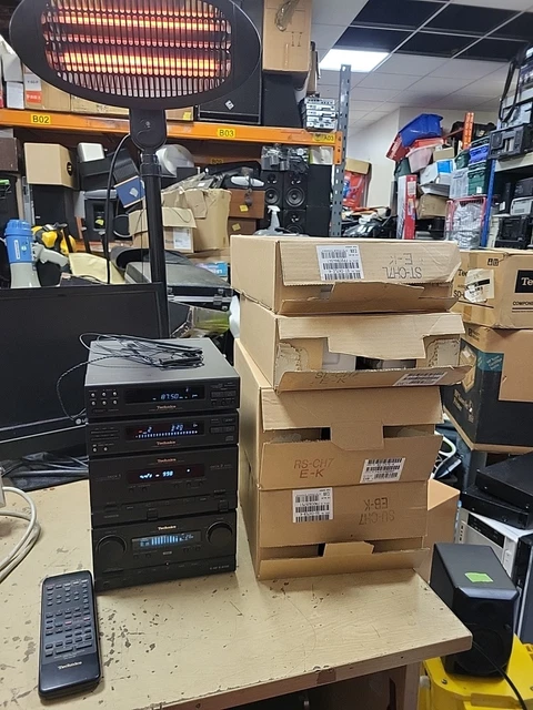 TECHNICS SC-CH7 HI Fi System ST-CH7L SL-CH7 SU-CH7 RS-CH7 Set - Read ...