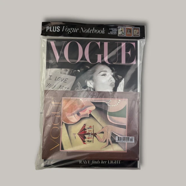 BRITISH VOGUE MAGAZINE (UK) - October 2025 - Raye - Collectors edition ...