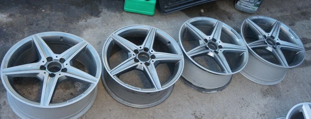 MERCEDES C CLASS W205 18" Amg Alloy Wheel Rim Set Genuine 2014 - 2019 ...
