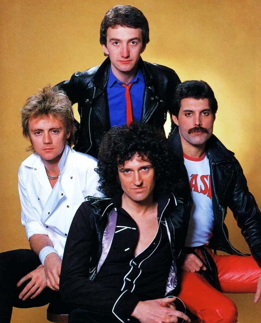 FREDDIE MERCURY QUEEN Photo 1978 With John Deacon Vintage Exclusive ...