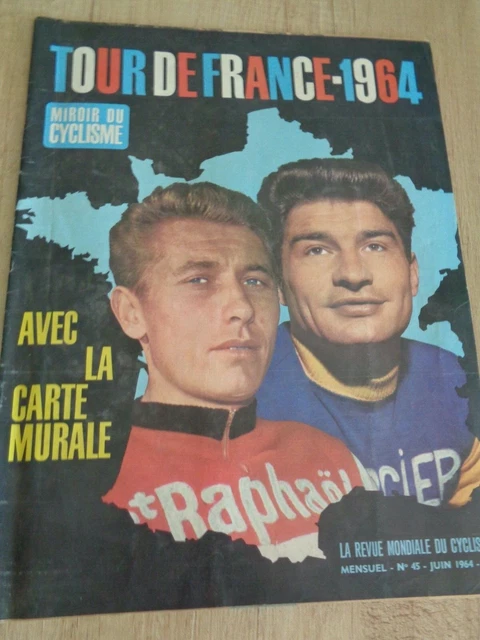 TOUR DE FRANCE 1964 " Miroir Du Cyclisme " EUR 12,90 - PicClick FR